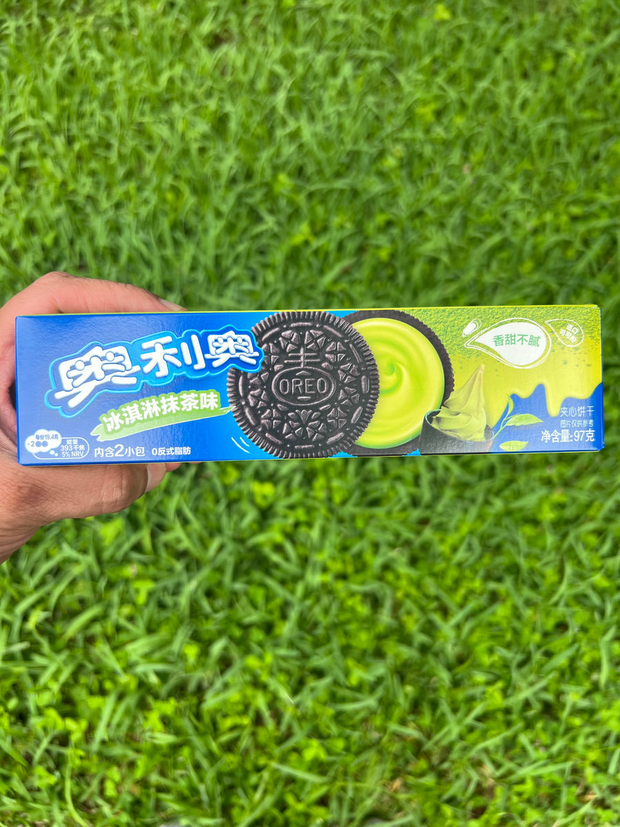 Oreo Matcha Ice Cream (China) – Spaced Out Munchies