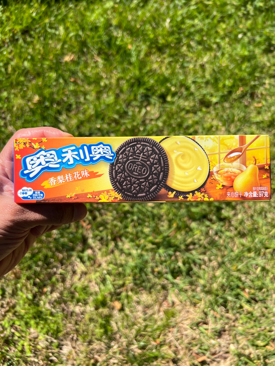 Oreo Pear & Osmanthus (China) – Spaced Out Munchies