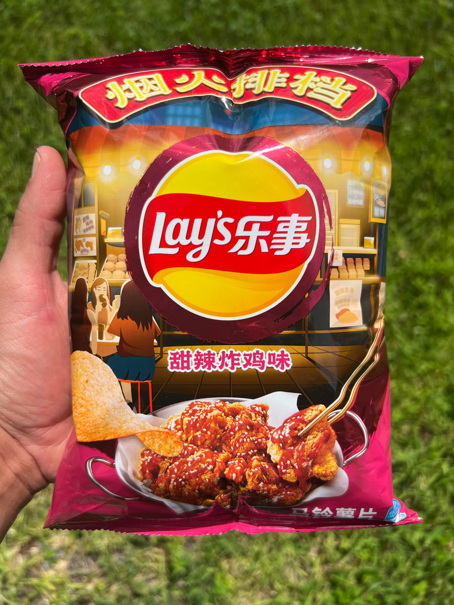 Lay's Sweet & Spicy Chicken (China) – Spaced Out Munchies