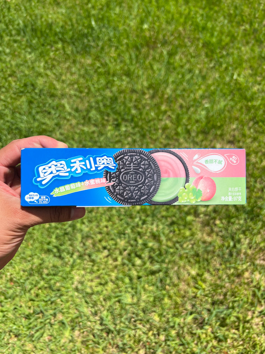 Oreo Peach & Muscat Grape (China) – Spaced Out Munchies