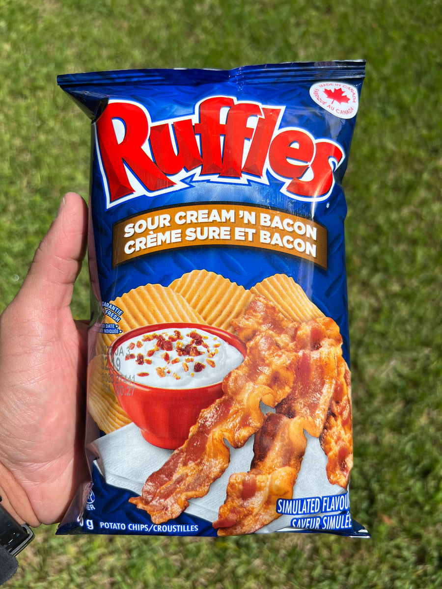 Ruffles Sour Cream & Bacon (Canada) – Spaced Out Munchies