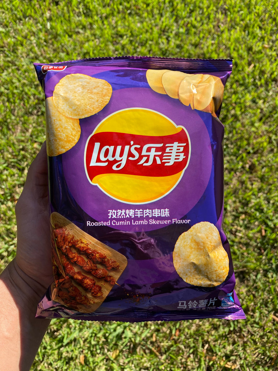 Lay’s Cumin Roasted Lamb (China) – Spaced Out Munchies